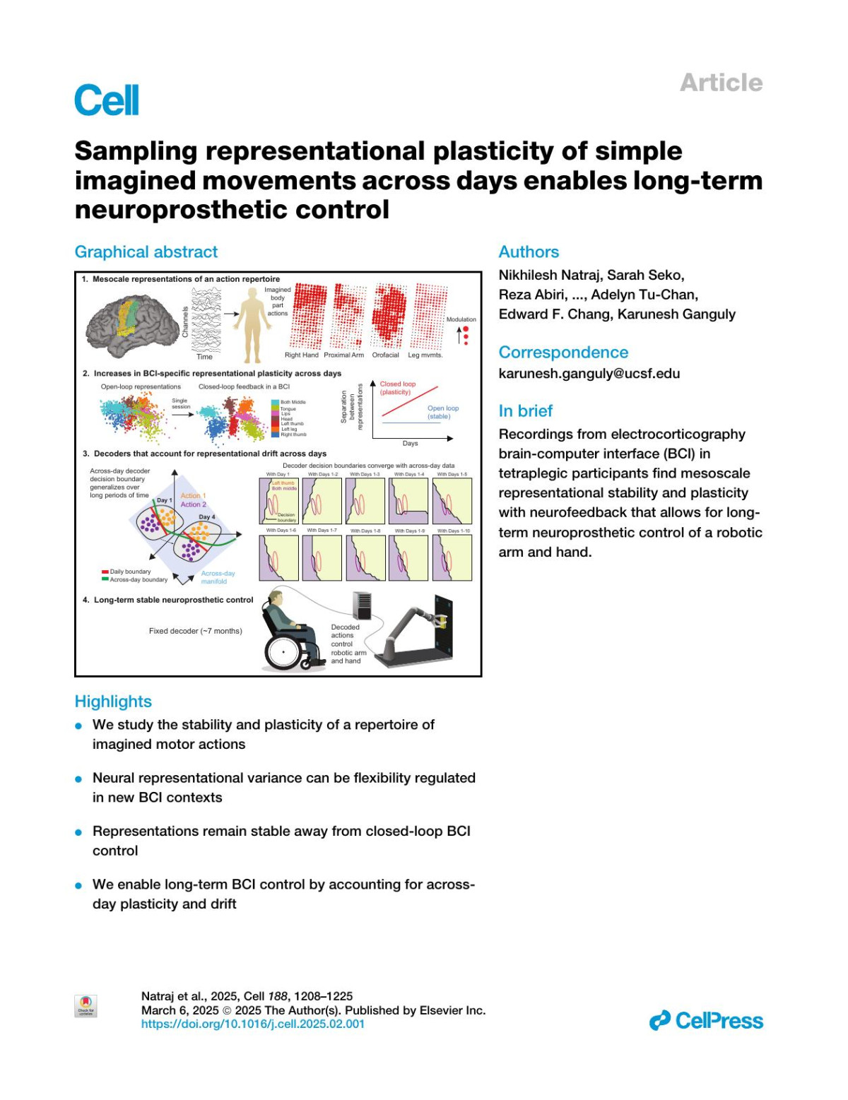 Sampling Representational Plasticity Of Simple Imagined Movements ...